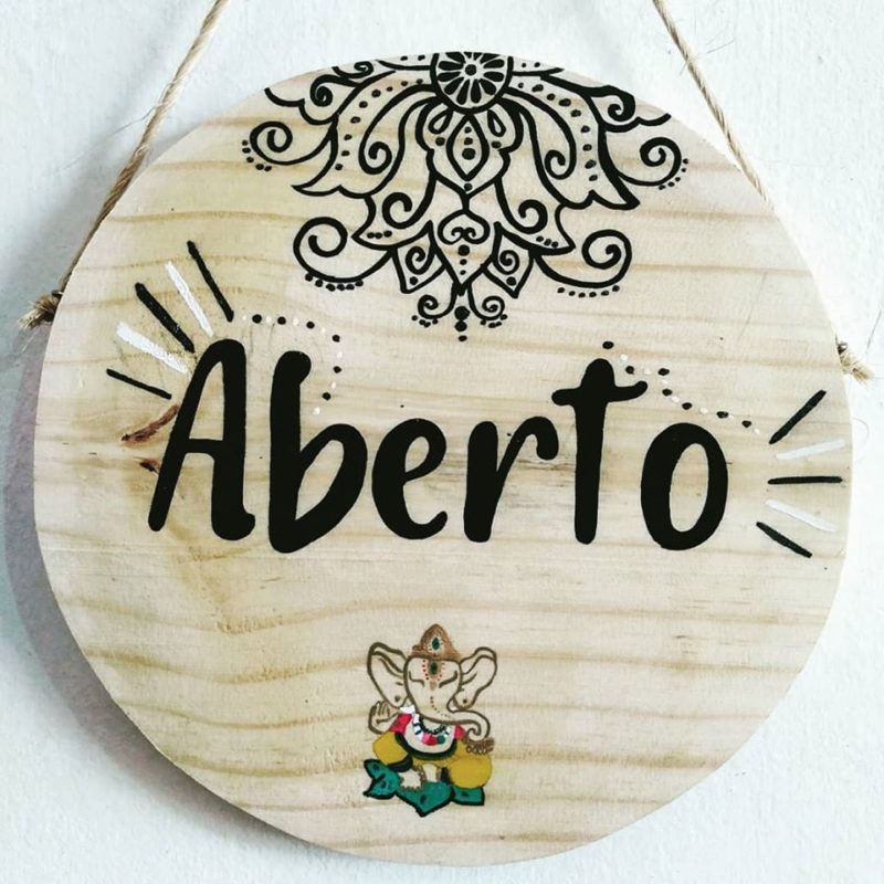 Placa Aberto / Fechado - Arteira